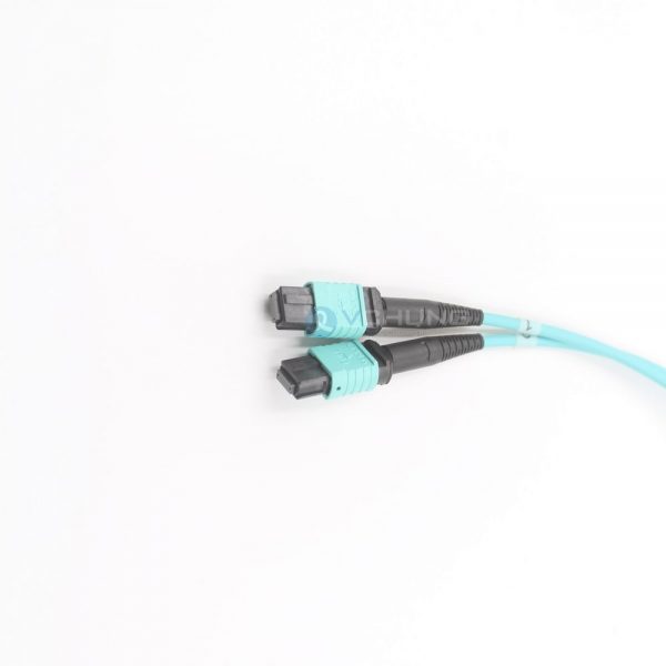 MPO Male to Female OM3 Multimode Trunk Fiber Optic Cable