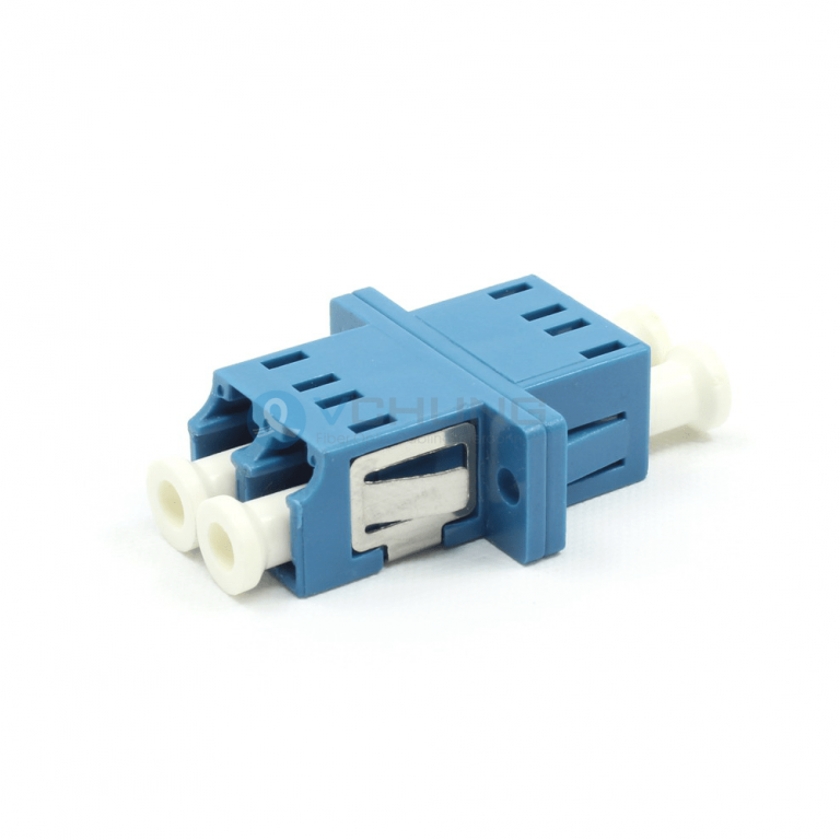 LC Female to LC Female Duplex Flange Fiber Optical Adapter