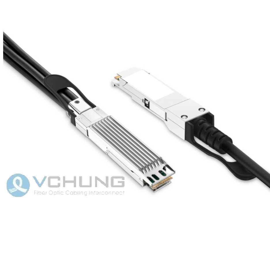 800G 4x200G QSFP112 Passive Direct Attach Copper Breakout Cable