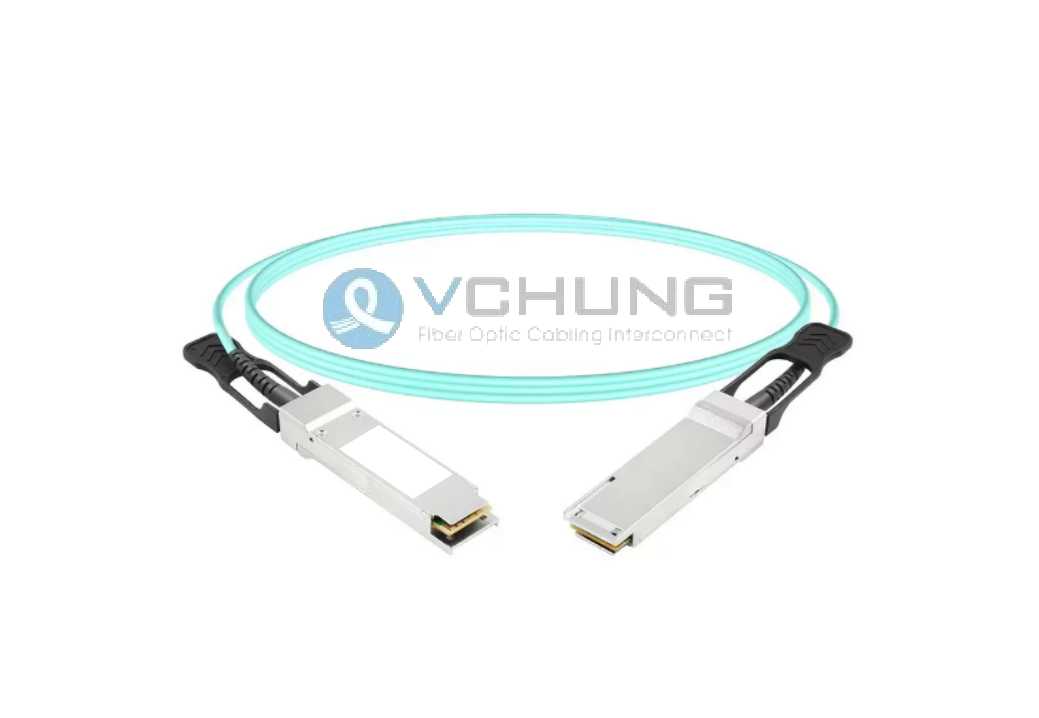 50m (164ft) QSFP-H40G-AOC50M 40G QSFP+ Active Optical Cable