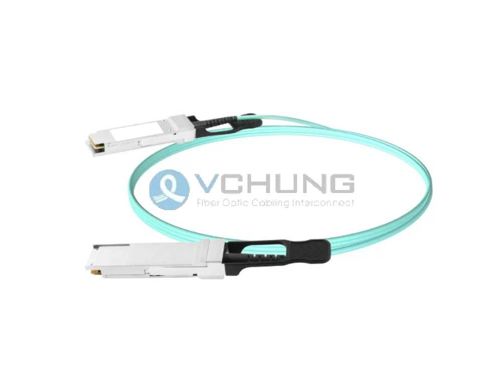 50m (164ft) QSFP-H40G-AOC50M 40G QSFP+ Active Optical Cable