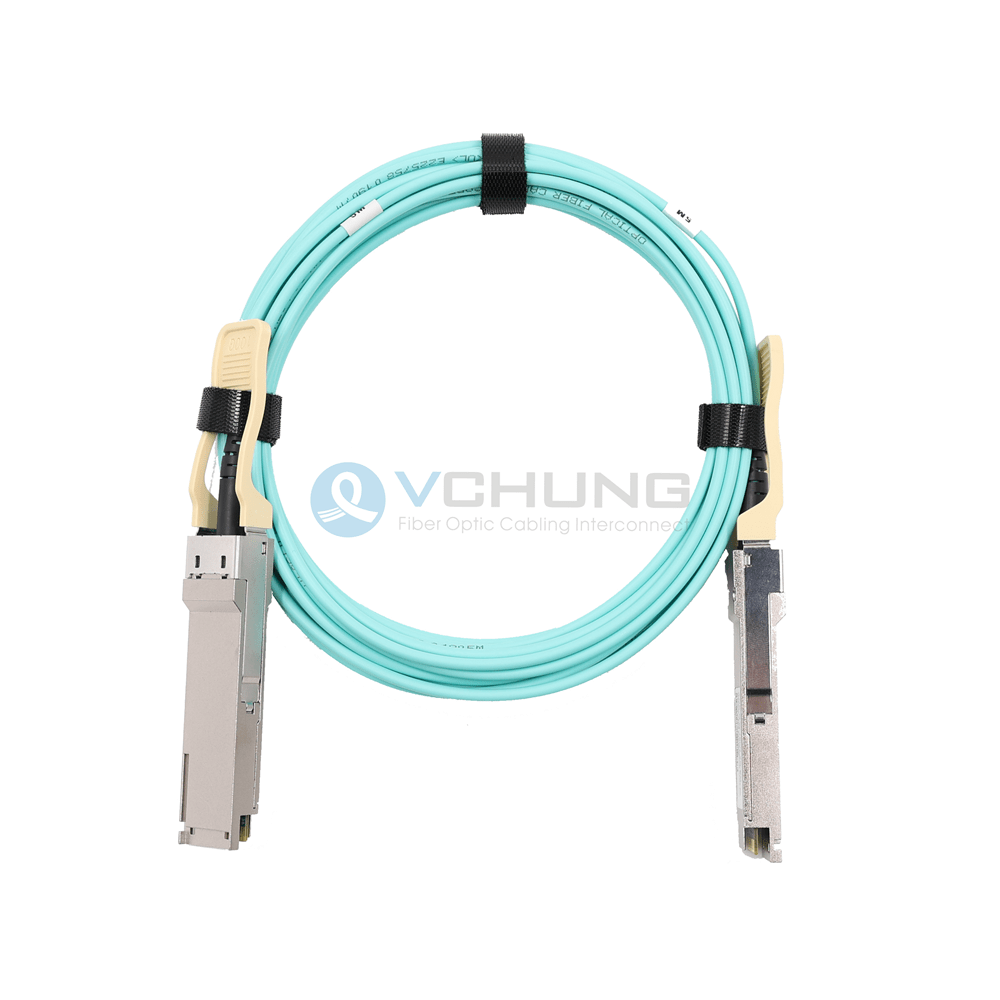 10m (32.8ft) QSFP-100G-AOC10M Compatible Active Optical Cable