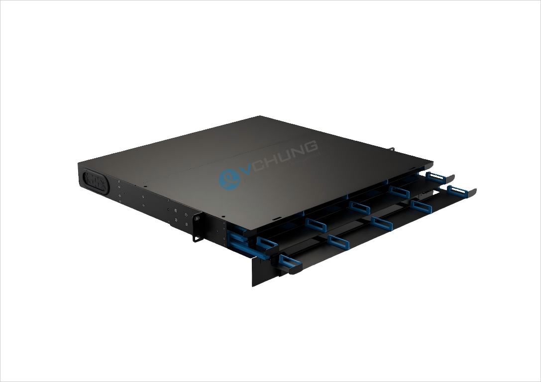 High Density ODF 1U 19” 144-UP To 12 Module Fiber Patch Panel